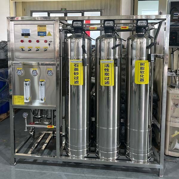 Energy Efficient 500L Capacity Purified Water Filter System With UF Module
